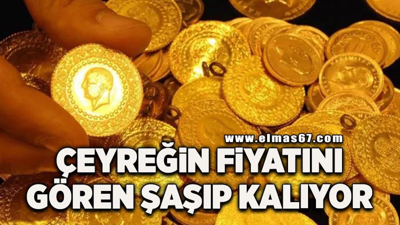 Düğünlerin vazgeçilmeziydi: Çeyrek altının fiyatını gören şaşıp kalıyor ...